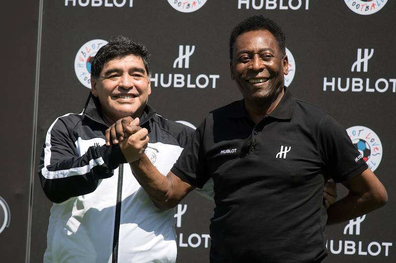 La Despedida De Pelé A Maradona Espero Que Podamos Jugar Juntos A La